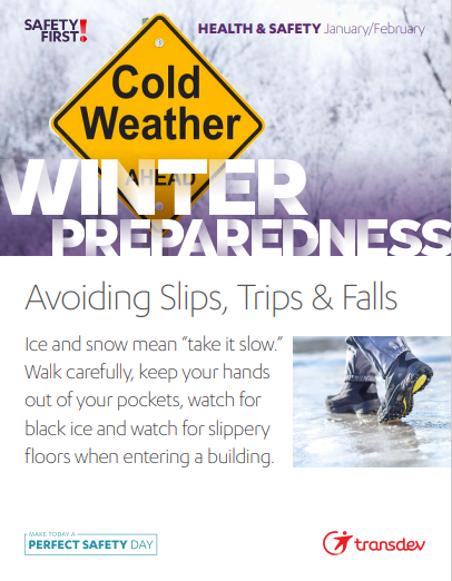 Winter Preparedness: Avoiding Slips, Trips & Falls – Transdev Employee Hub